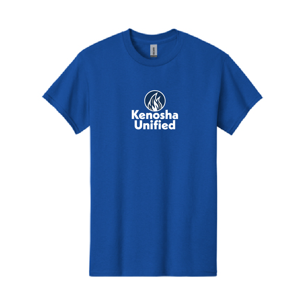 KUSD School Colors Adult Essential T-Shirt (12 colors) – Kenosha Spiritwear